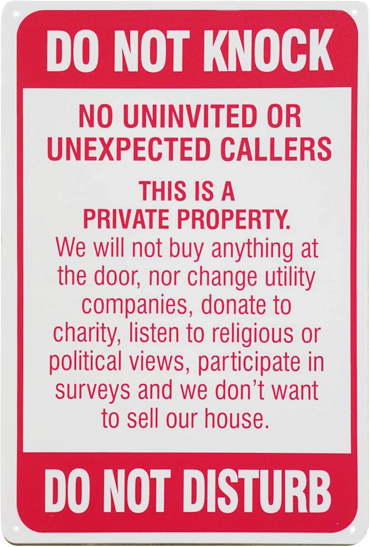 Amazon.com : No Trespassing: If You Weren't Invited, You're Not Welcome ...