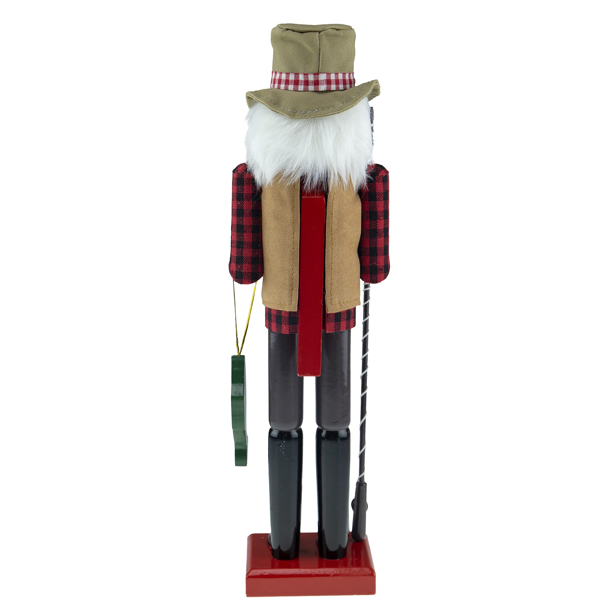 Snapklik.com : Clever Creations Golfer 15 Inch Traditional Wooden ...