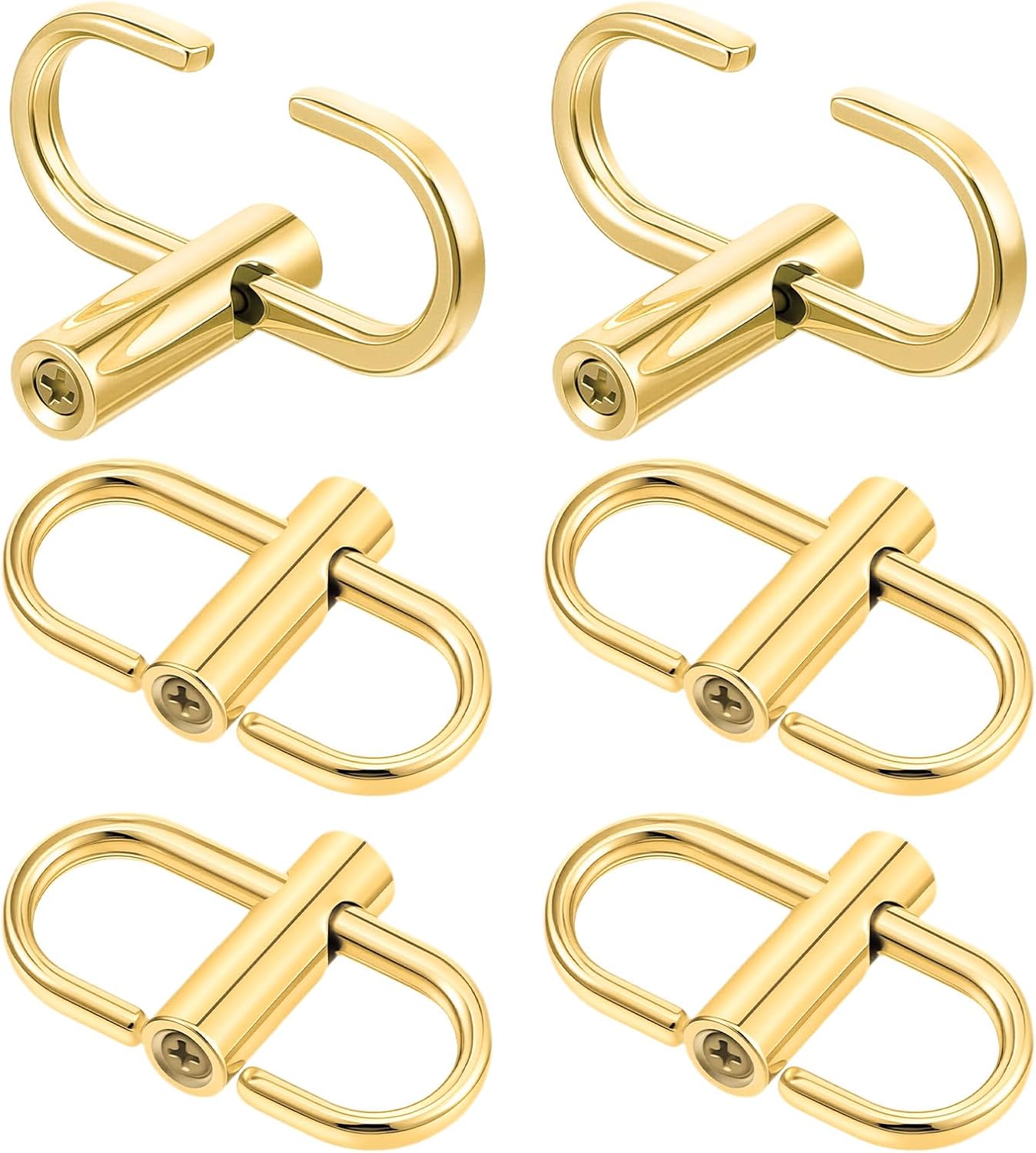 Amazon.com: Xindojuz 6 PCS Adjustable Chain Strap Shortener, 360 ...