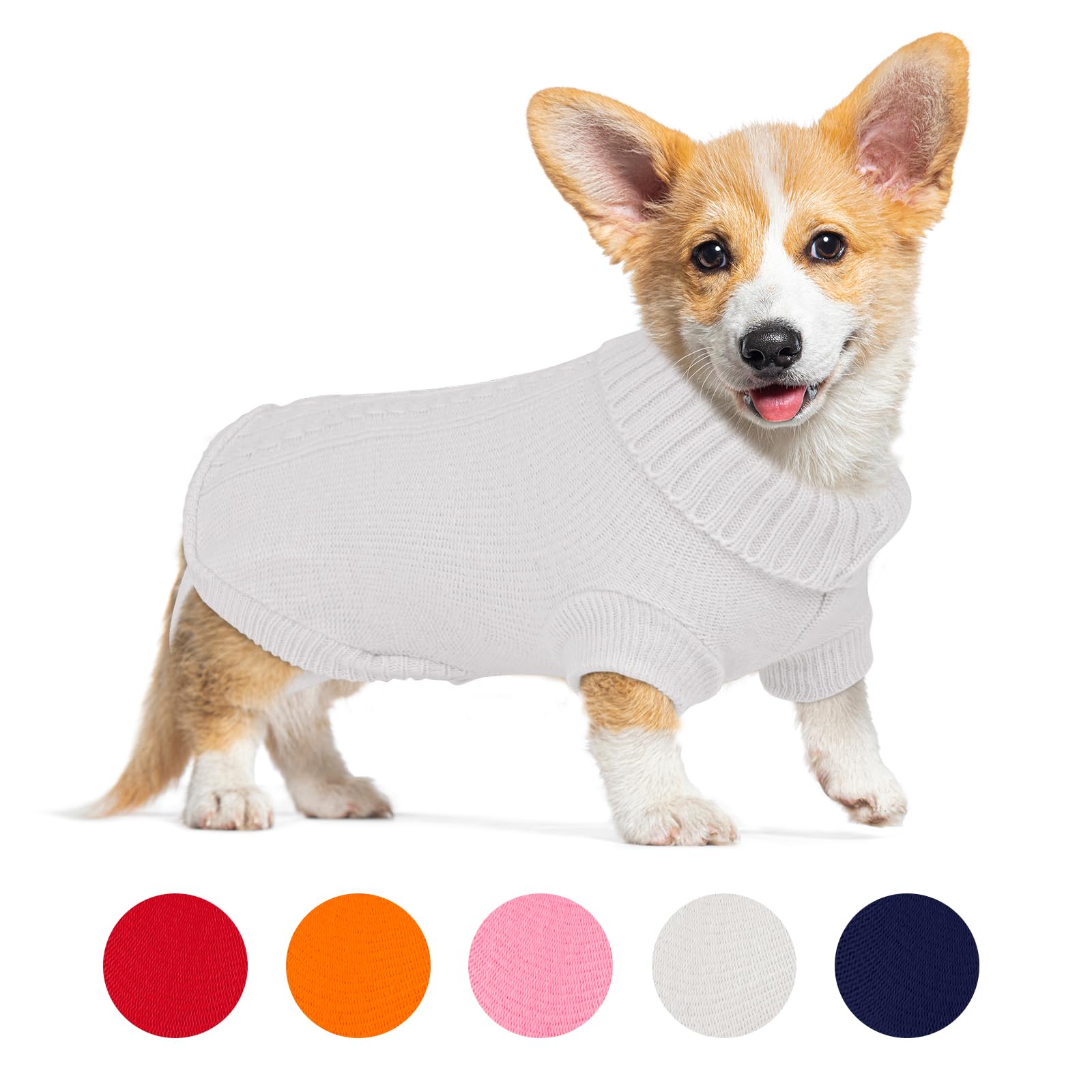 Amazon.com : Dog Sweater Sizes XS to XXL, Christmas Dog Sweaters ...