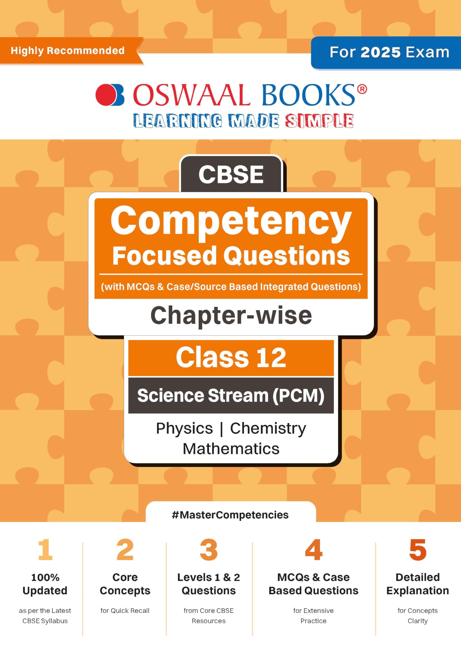 Buy Oswaal CBSE Competency Focused Questions (with MCQs & Case/Source Based Integrated Questions ...