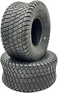 Amazon.com: Hoosier Wheel Set of 2-18x9.50-8 4 Ply Turf Tire : Patio, Lawn & Garden