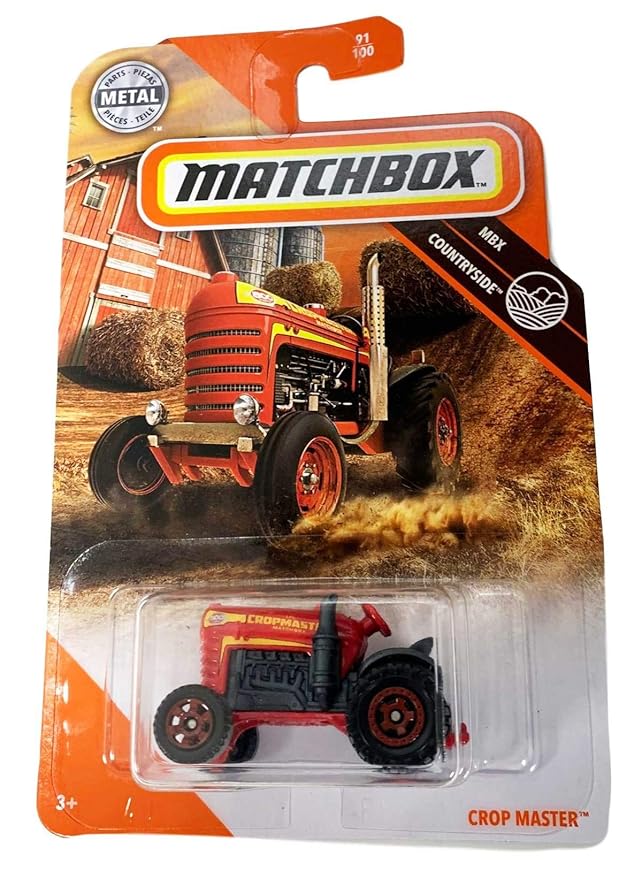 Matchbox 2020 MBX Countryside 91/100 - Crop Master (Red) : Amazon.in ...