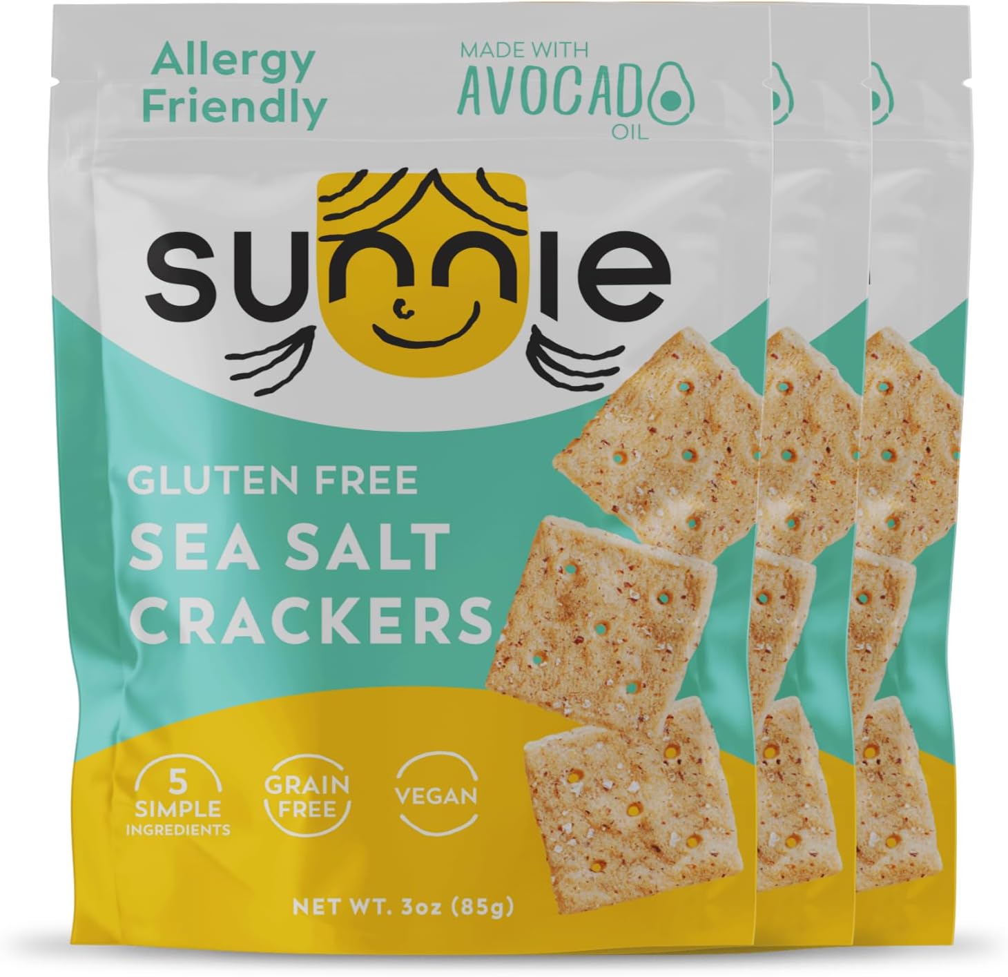 Amazon.com: Top Seedz Certified Organic Gluten Free 6 Seed Crackers | 2 ...