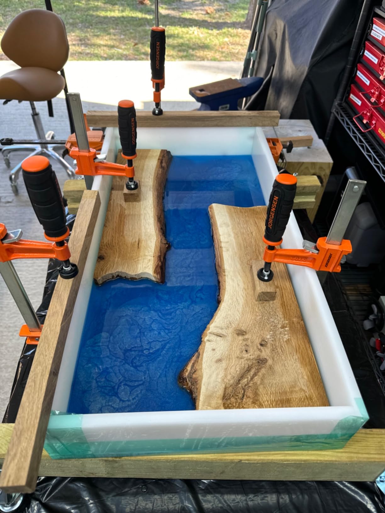 $33/mo - Finance Kalinta Reusable Extra Large Resin Mold, 48x20x3 ...