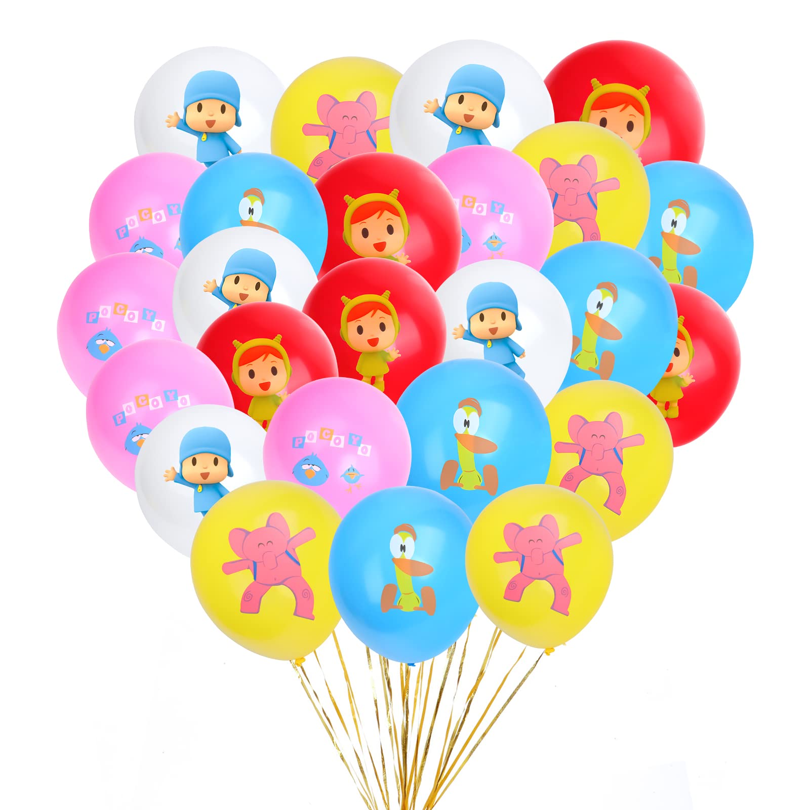 Buy Gxhong POCOYO Birthday Balloons Party Decoration, Birthday ...