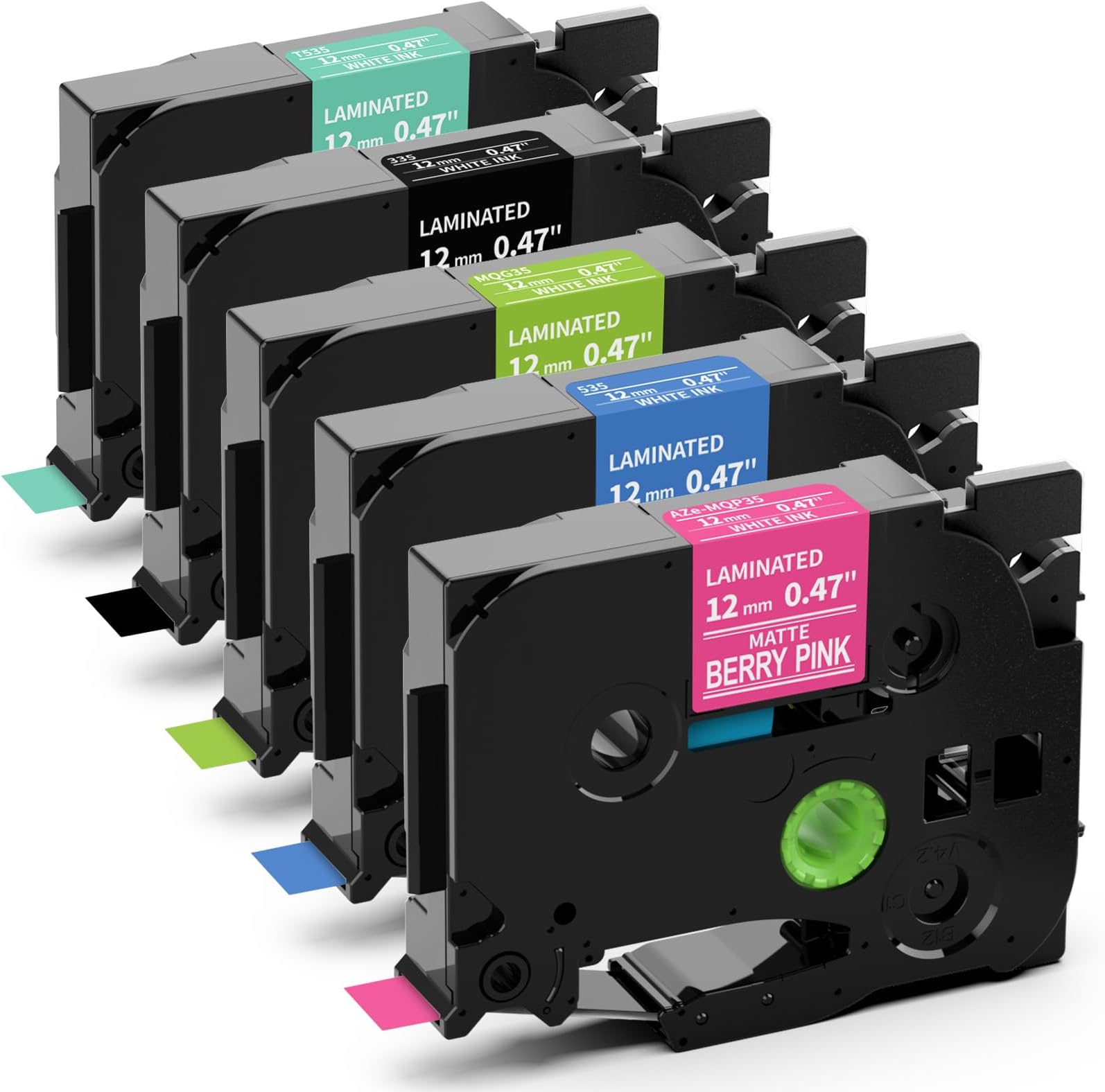 Label Maker Tape Refills 4-Pack Ptouch TZe 231, TAAUS Tz Tape ...