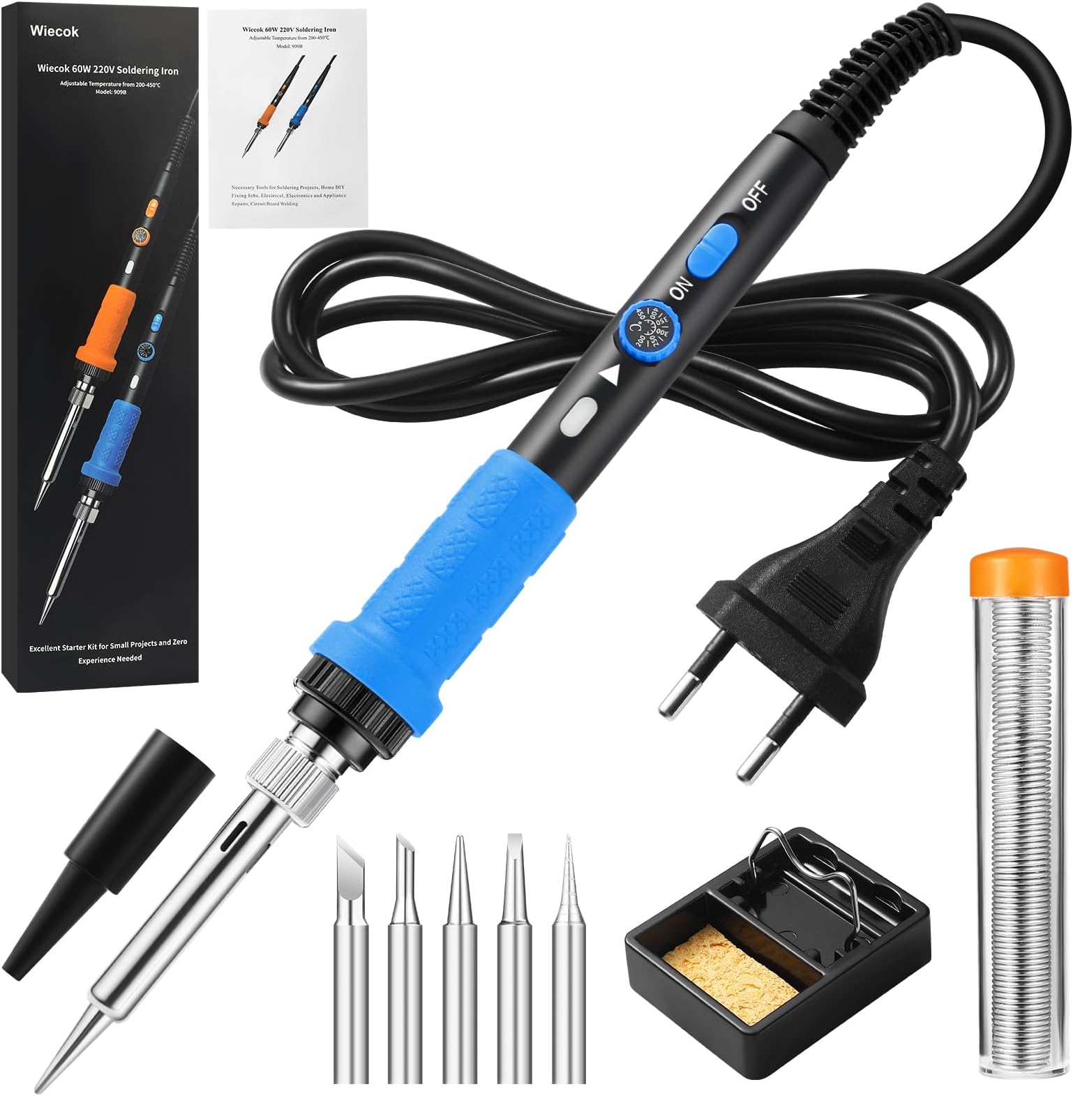 WinGluge Fer à Souder Etain de Précision, Kit de Soudure 80W ...
