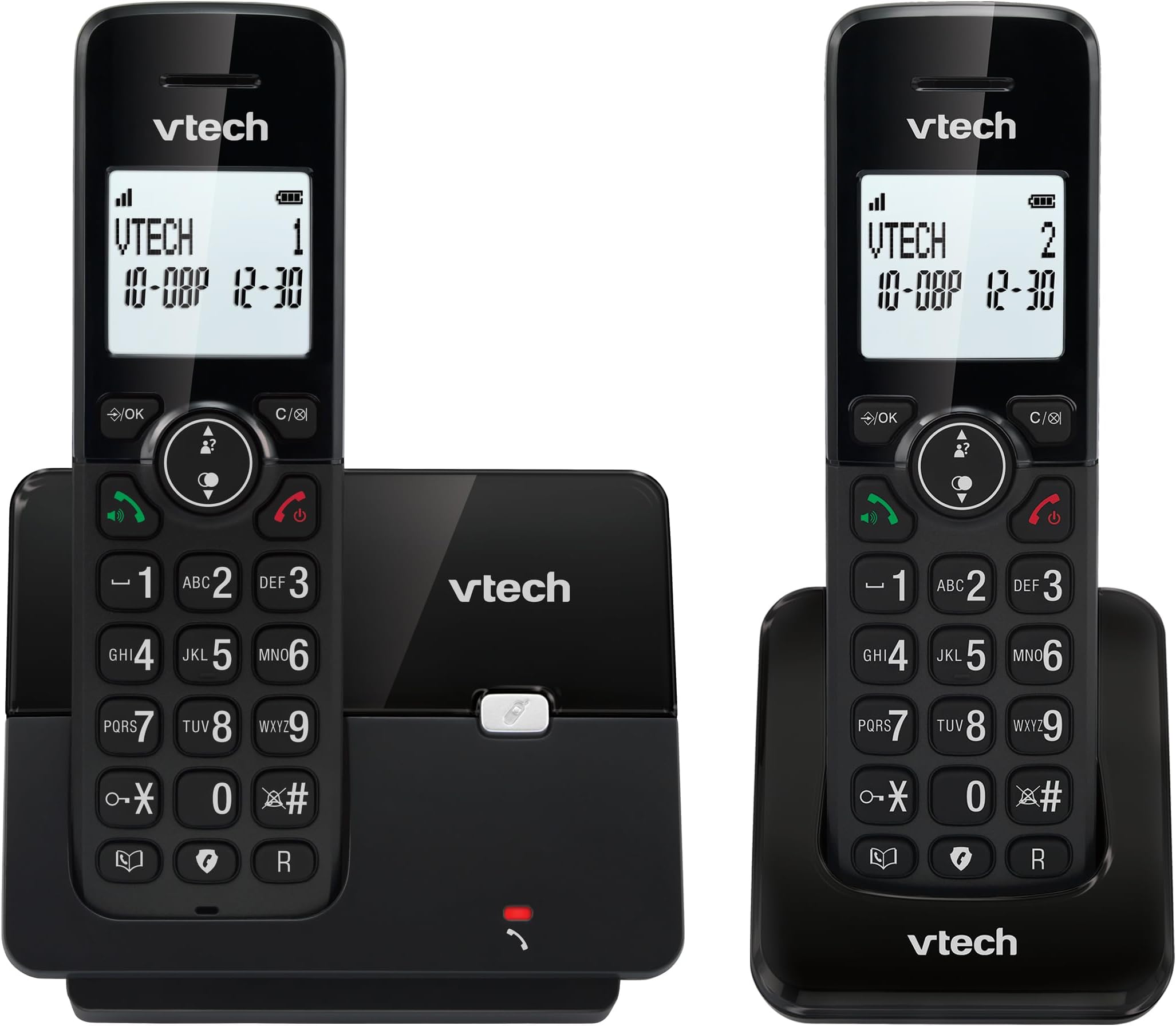 VTECH CS2001 Téléphone sans Fil DECT à 2 combinés pour la Maison avec ...