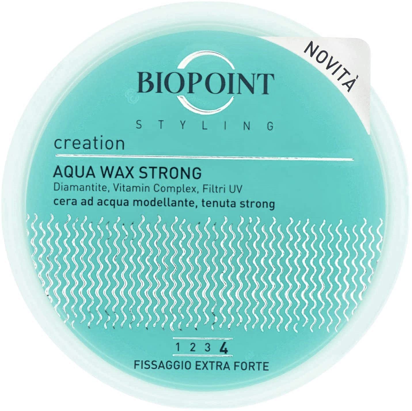BIOPOINT jar Wax sculptor aqua strong 100 ml. - hair gel : Amazon.de ...