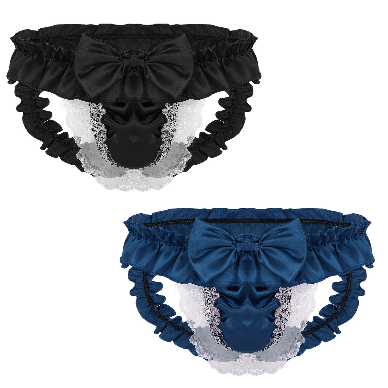 Gjhj Sissy Lingerie For Mens 2 Pc Maid Cosplay Lingerie | Desertcart ...