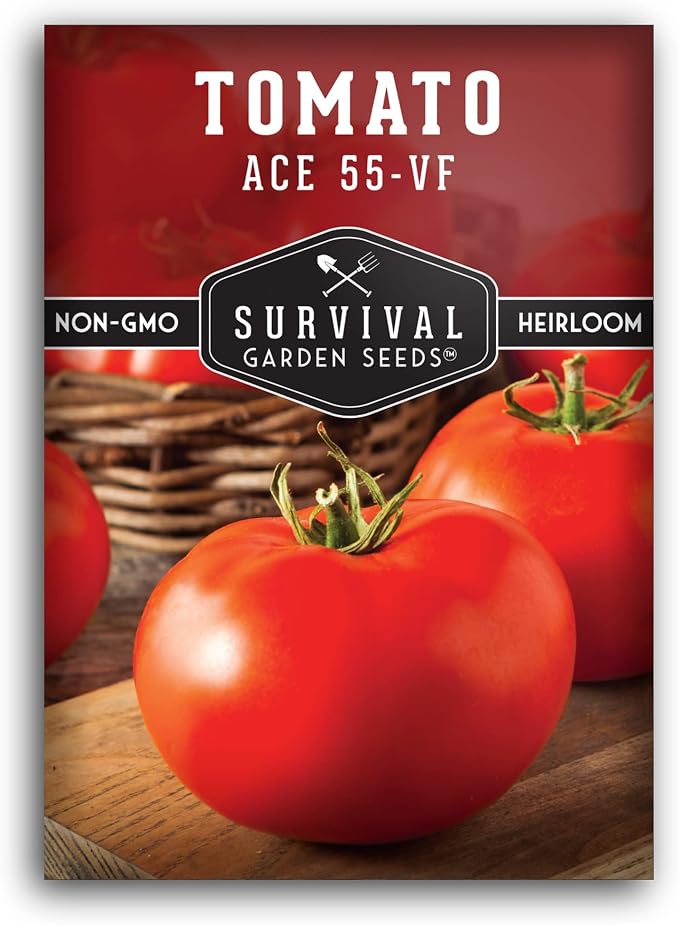 Amazon.com : Ace 55 VF Tomato Seeds for Planting – Determinate Heirloom ...
