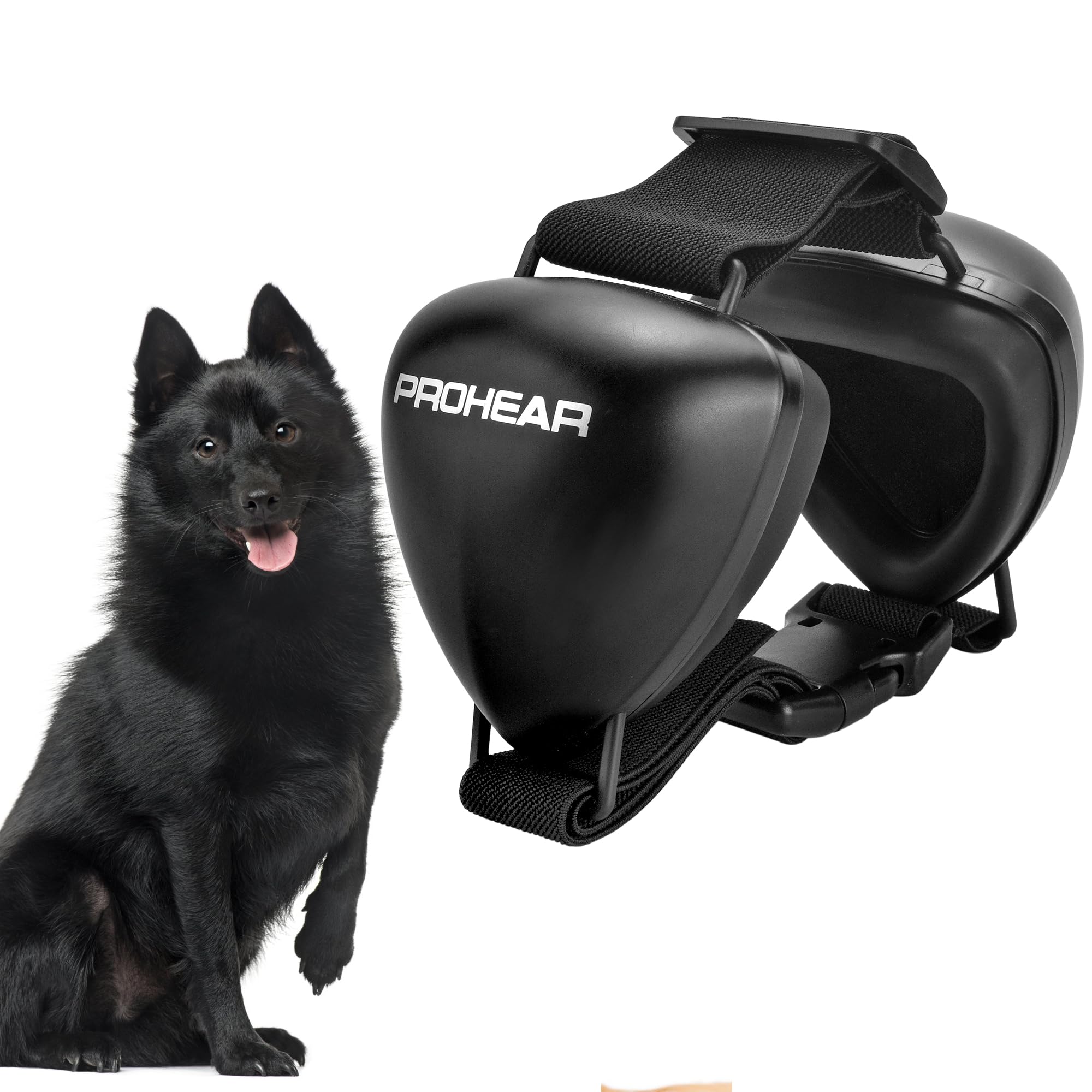 Amazon.com : PROHEAR Dog Ear Muffs Hearing Protection for Dogs, NRR ...