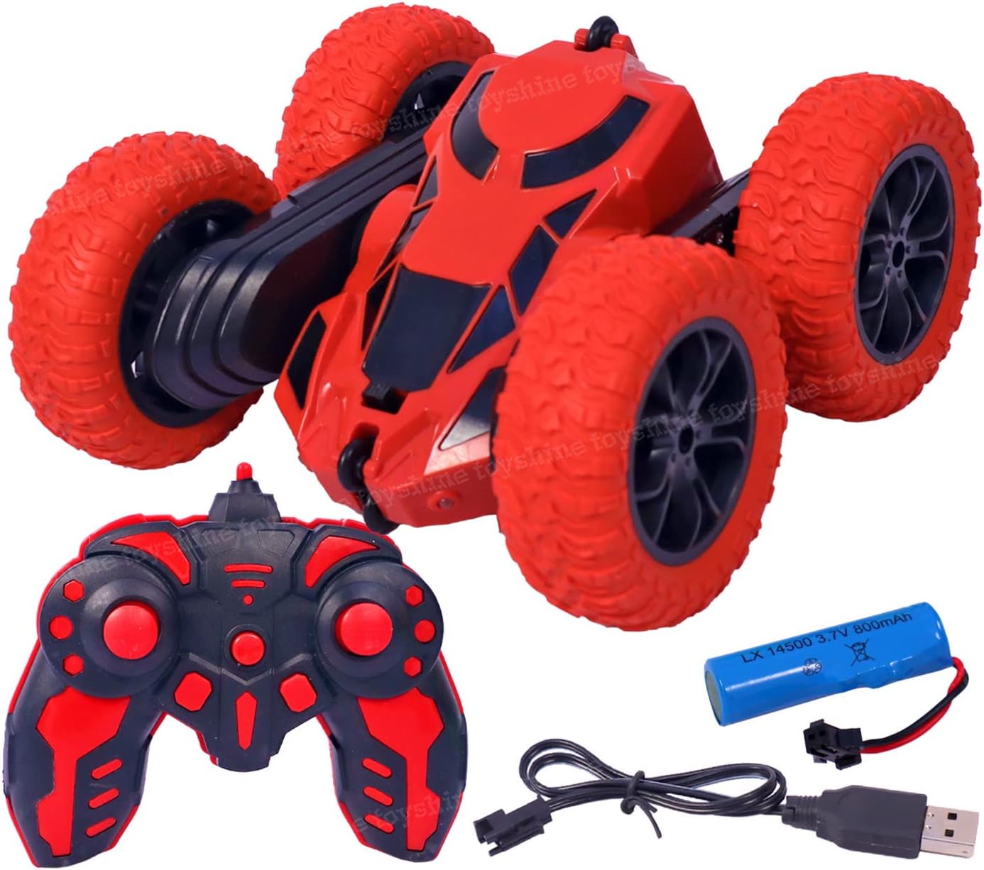 Toyshine Stunt Racing RC Car 4WD Remote Control Car 360 Degree Flips ...