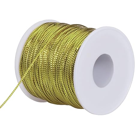 Amazon.com: 110 Yards Christmas Twine Decorative Metallic Bakers Twine ...