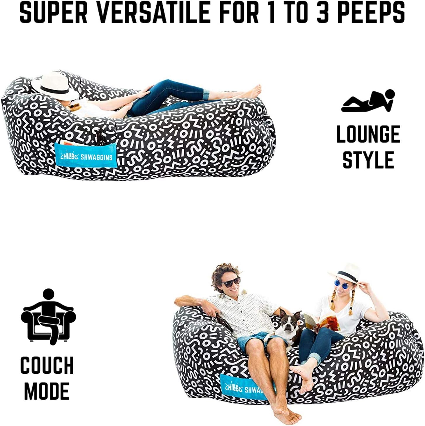 80% Off Discount Chillbo Shwaggins Inflatable Couch – Cool Inflatable ...