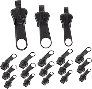 Amazon.co.jp: TOPPERFUN 18pcs Zipper Slider Backpack Zipper Puller ...