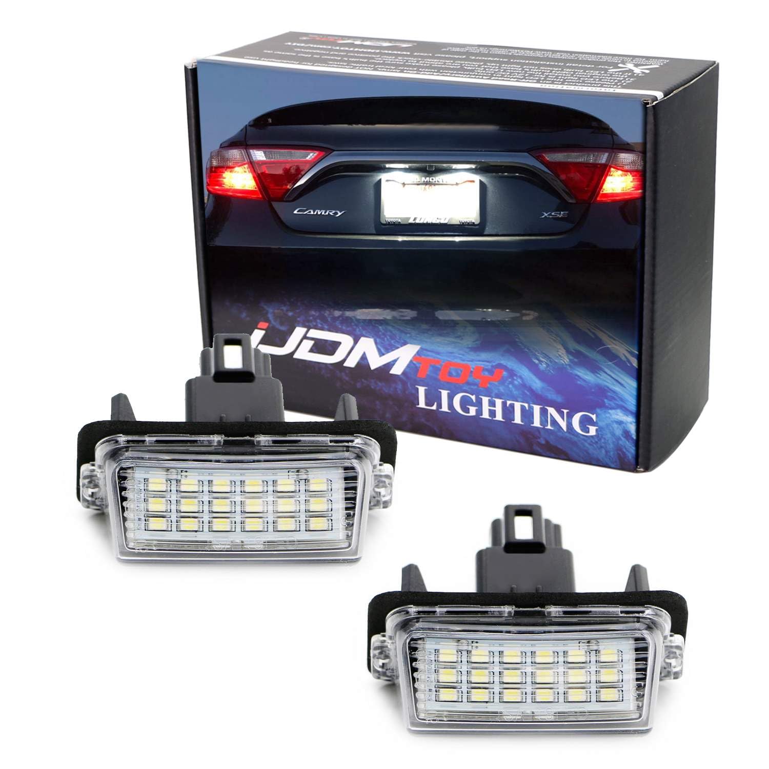 Bright License Plate Bulbs Amazon.com: LivTee License Plate LED Light,