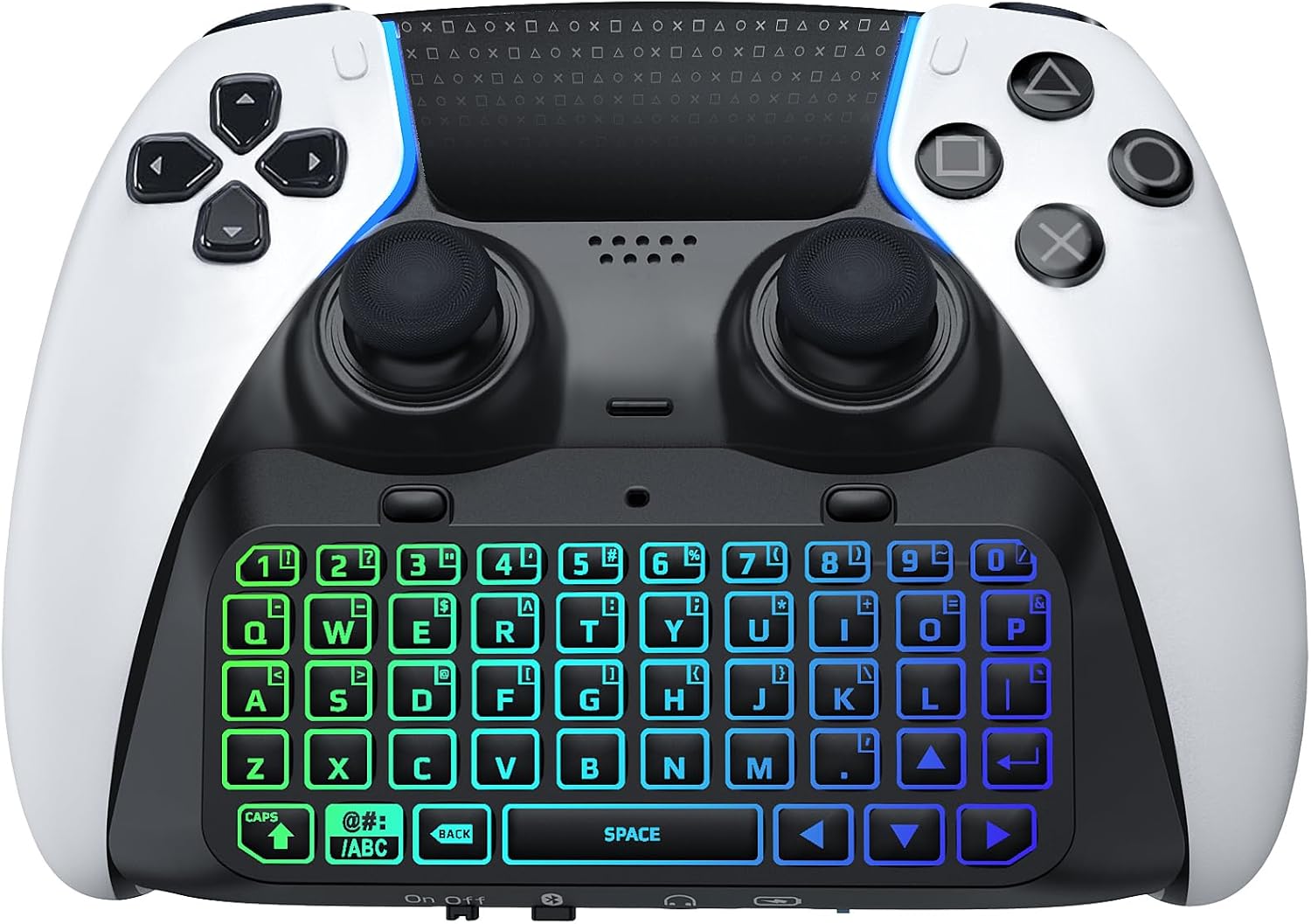 Amazon.com: TiMOVO RGB Backlight Keyboard for PS5 Edge Controller ...