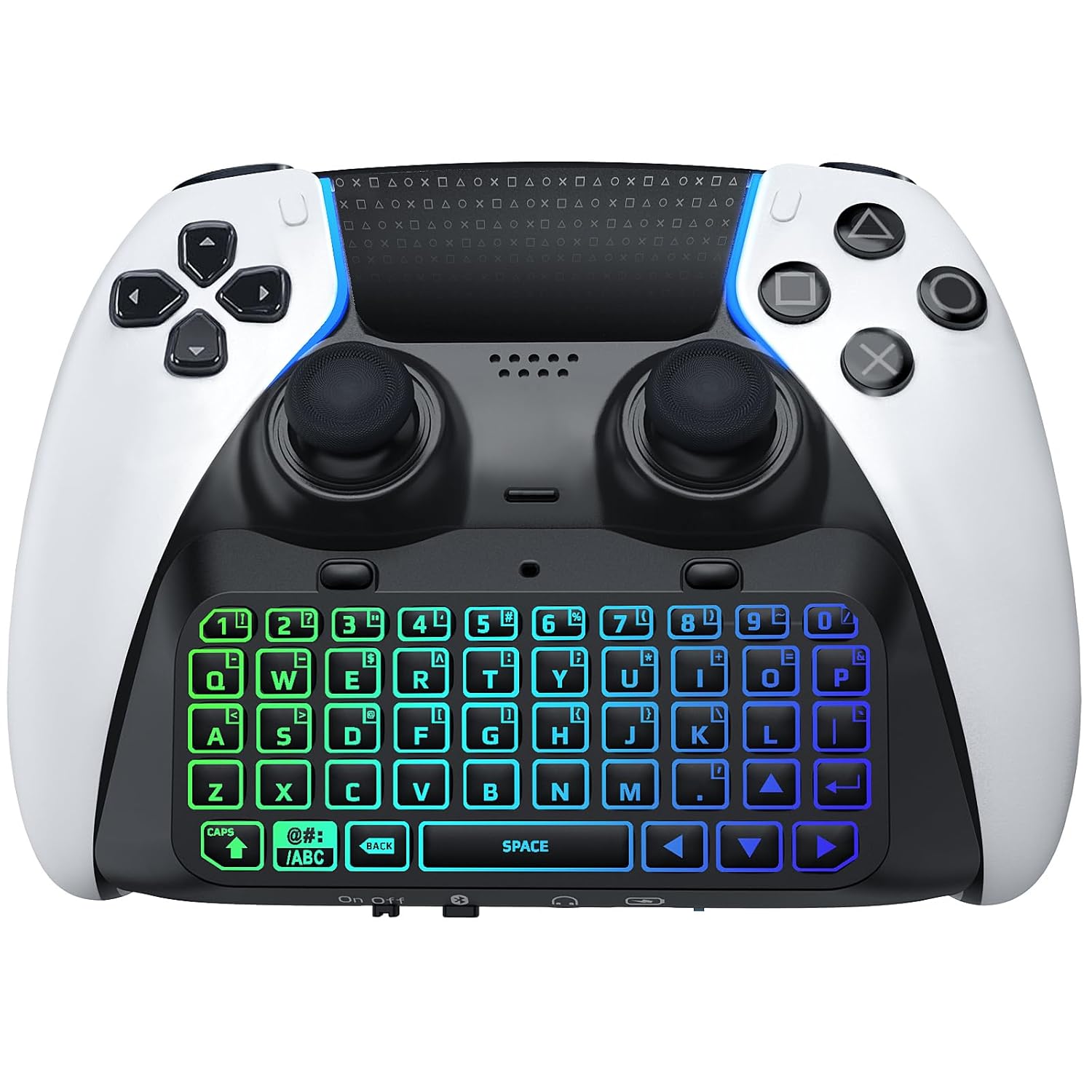 Amazon.com: TiMOVO RGB Backlight Keyboard for PS5 Edge Controller ...