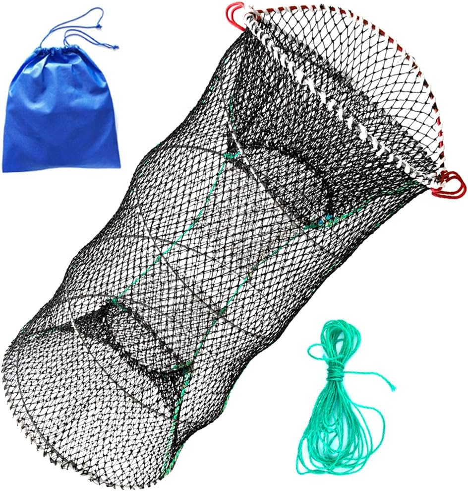 Drasry Crab Trap Bait Lobster Crawfish Shrimp Portable Folded Cast Net ...