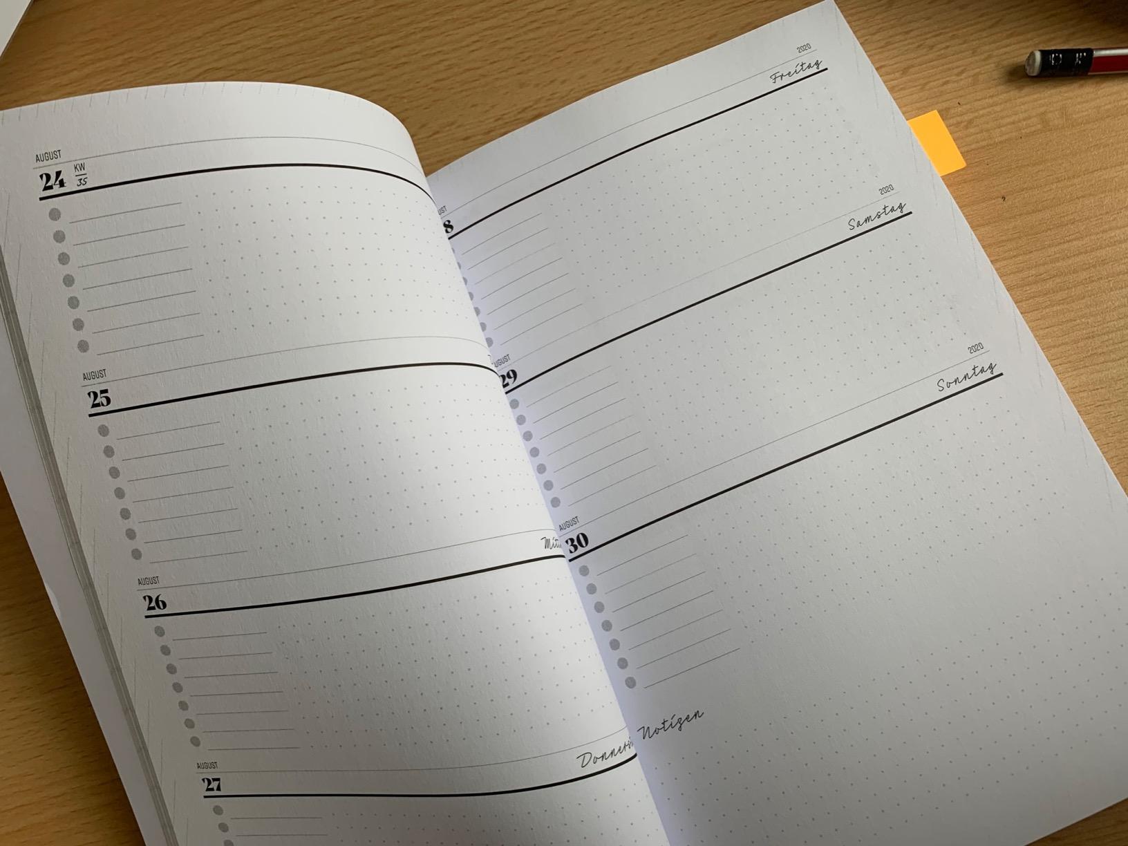 Studienplaner 2020/2021: Motivierender Studentenkalender ...