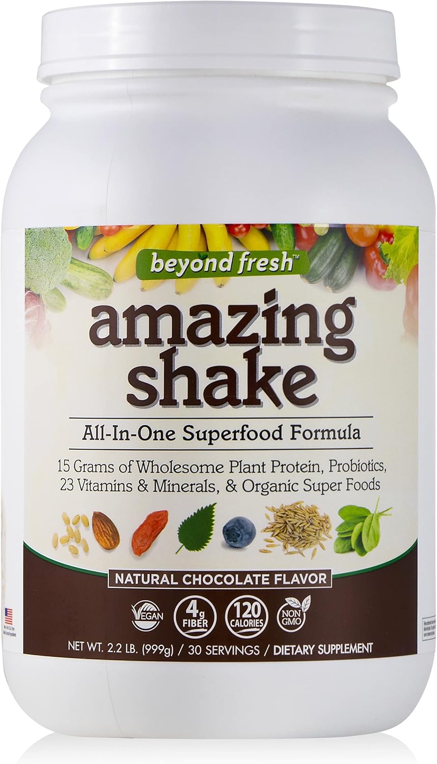 Amazon.com: Beyond Fresh Amazing Shake, Superfood Formula, Plant ...
