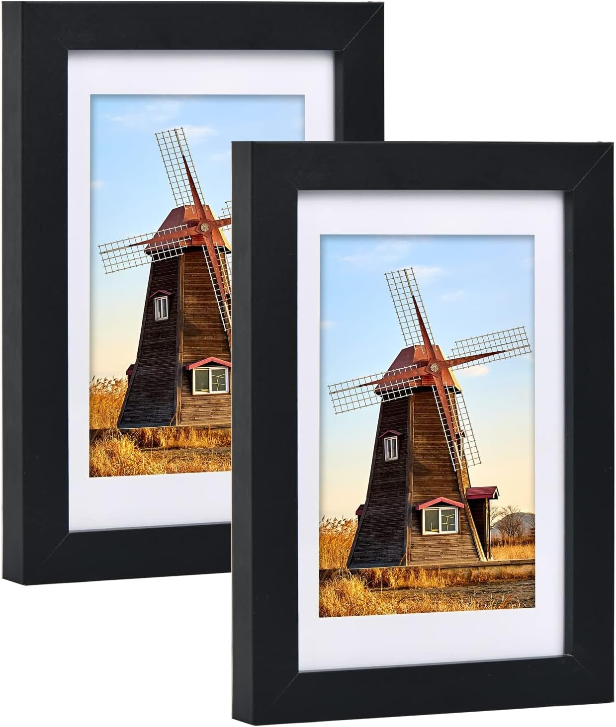 Amazon.com - HappyHapi 4x6 Picture Frame 2 Pack Photo Picture Frame ...