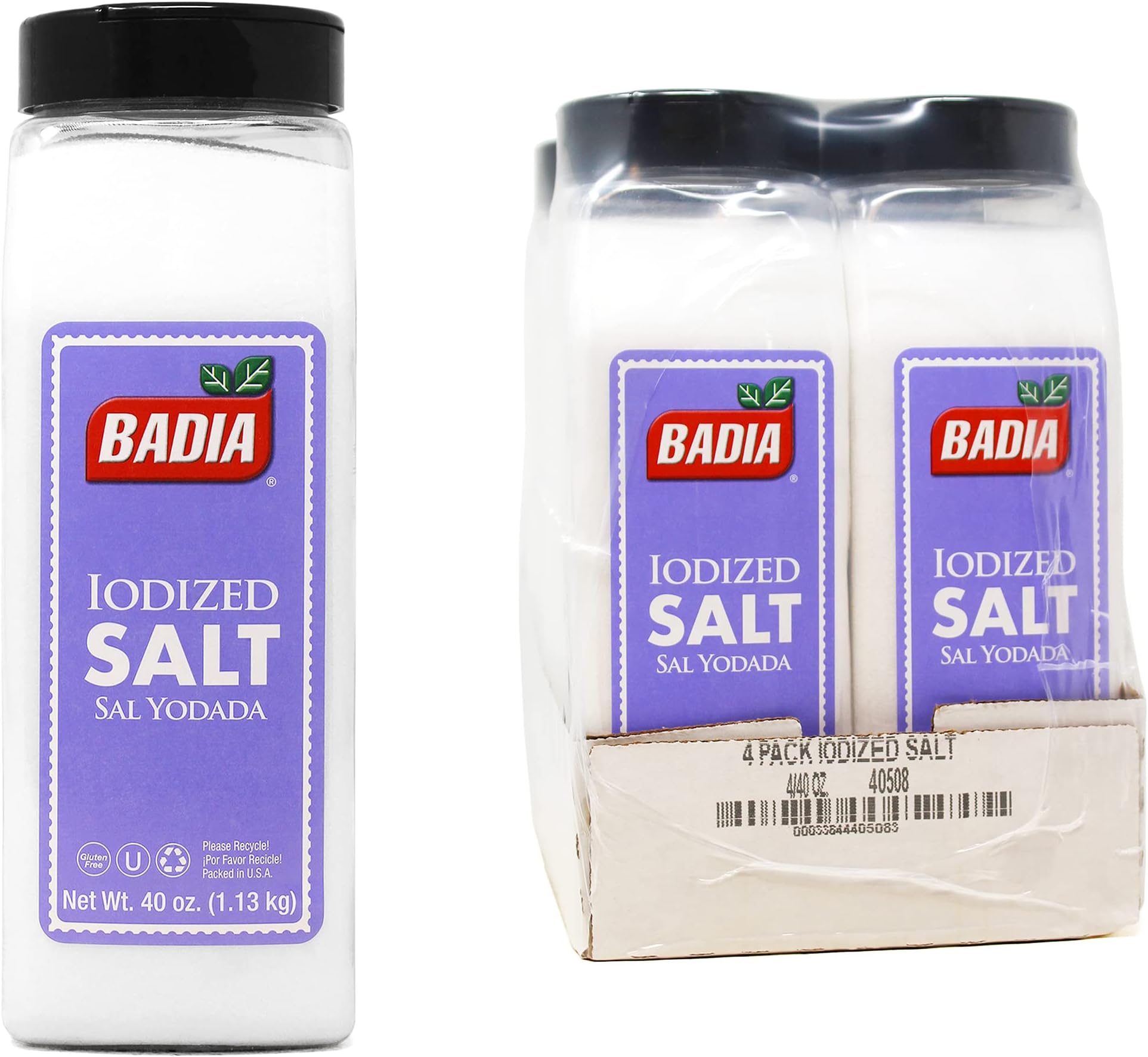 Amazon.com: Morton Iodized Salt, All-Purpose, Ideal for Cooking & Table ...