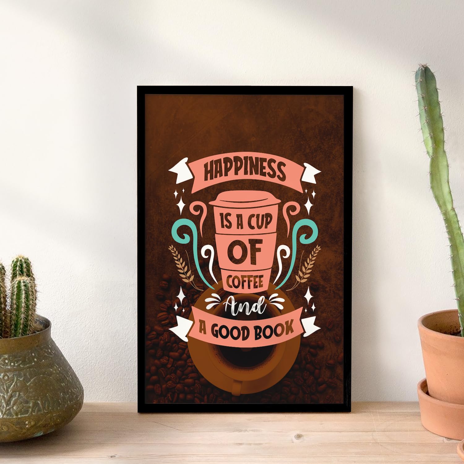 Art Of Coffee Quotes Wall Decal | A Cup Of Coffee Shared Grafix Wall