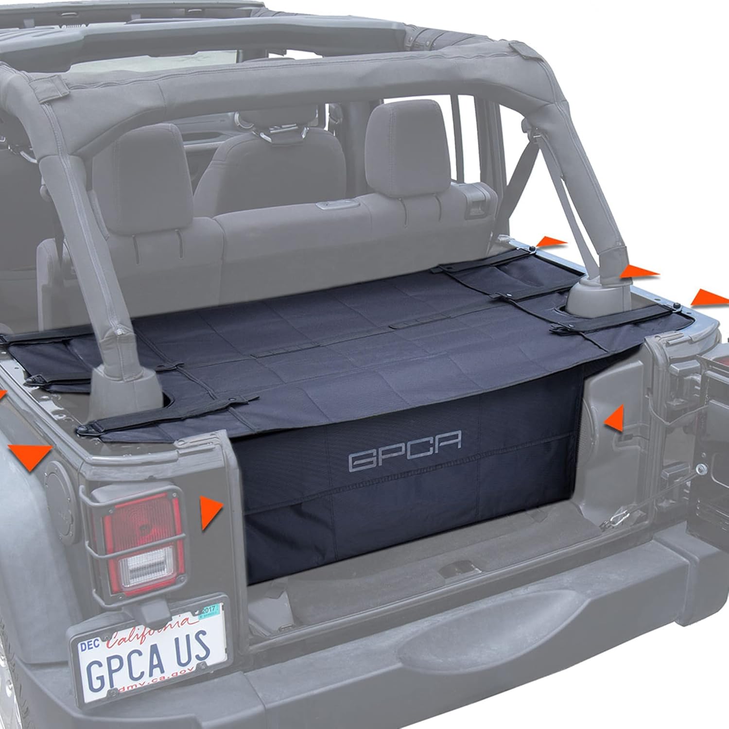 GPCA庐 Cargo Cover PRO and Cargo Organizer Freedom Pack for TOP ON ...