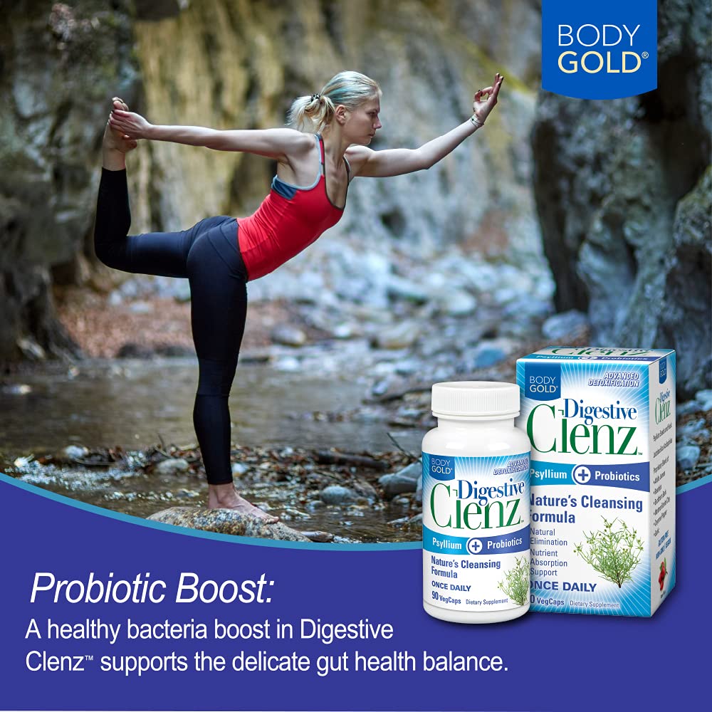 Body Gold Digestive Clenz | Suporte Saudável à Desintoxicação ...