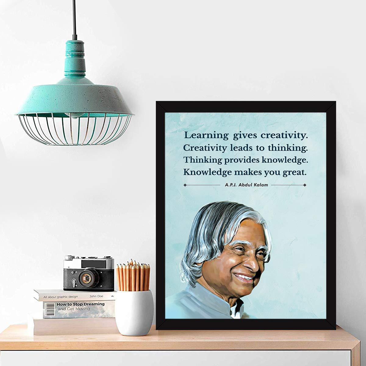 Buy Chaka Chaundh - Abdul kalam photo frames for wall - motivational ...