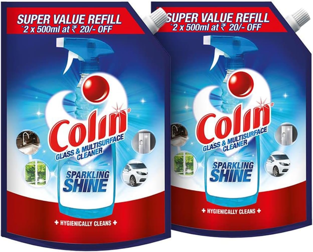 Colin Regular Refill, 1 L (Pack of 2) : Amazon.in: Health & Personal Care