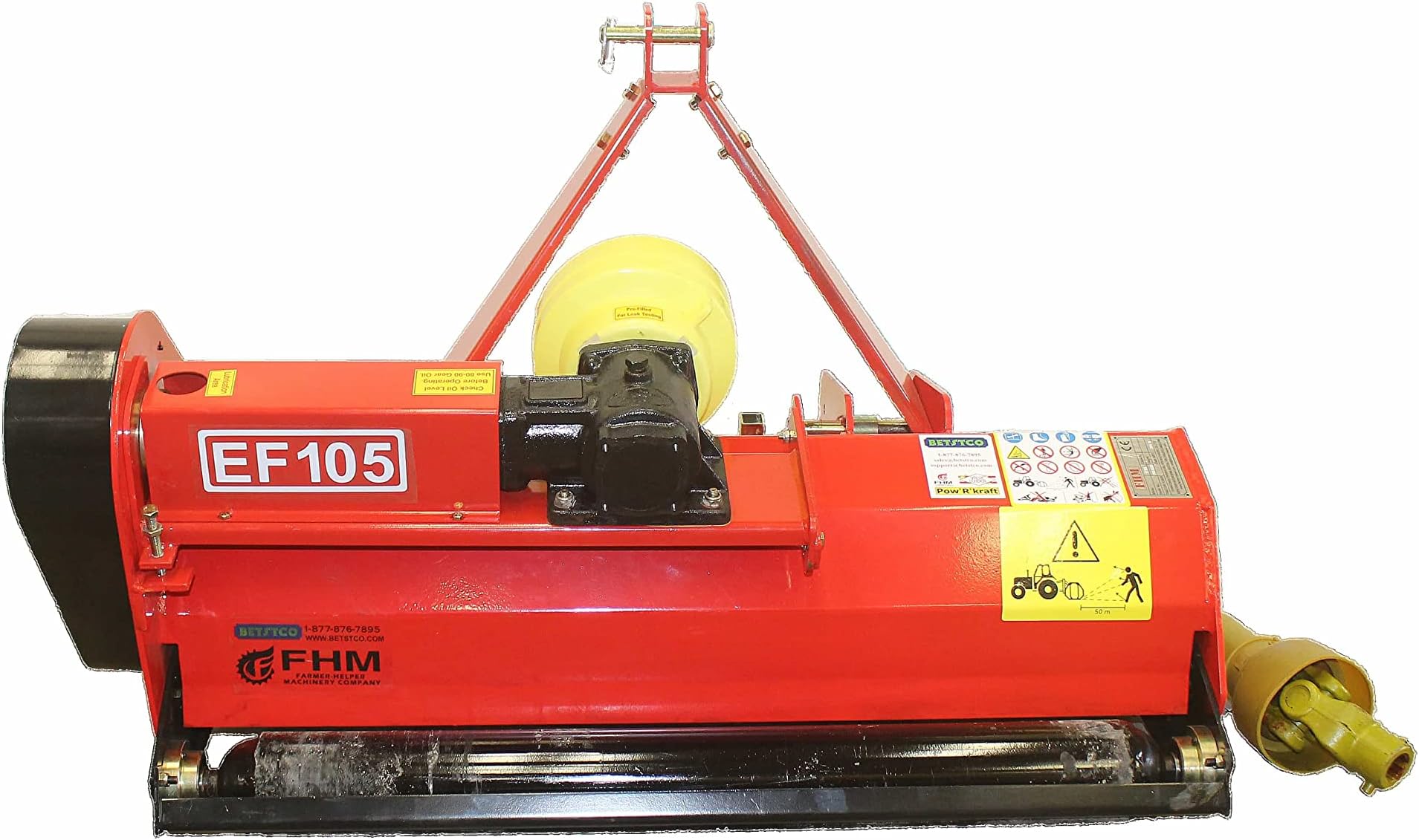 Amazon.com: MechMaxx 48'' inch PTO Powered 3 Point Standard Duty Flail ...