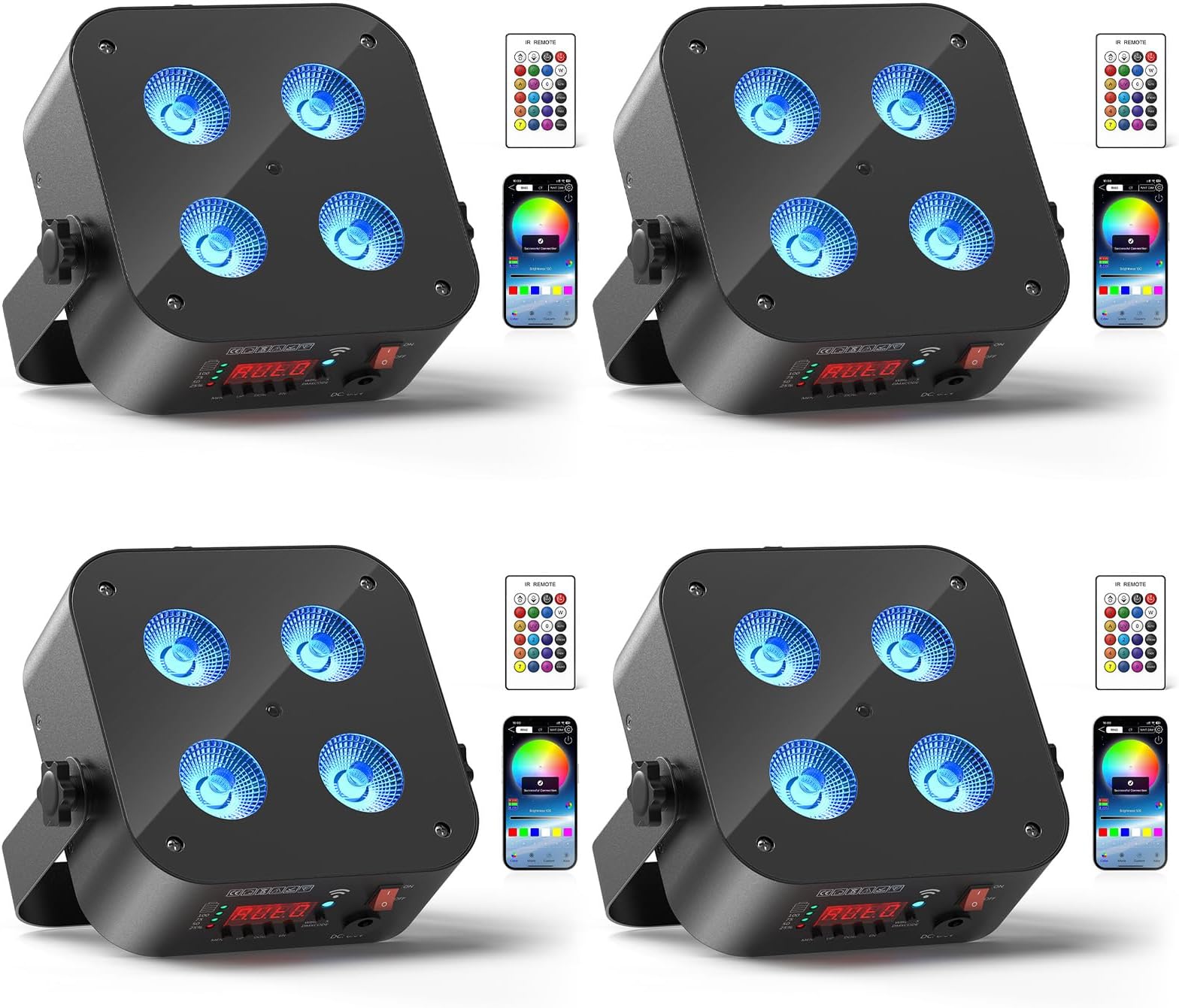 Amazon.com: DMX512 Light Controller, 192 Channel DMX Board with 2m/6.6 ...
