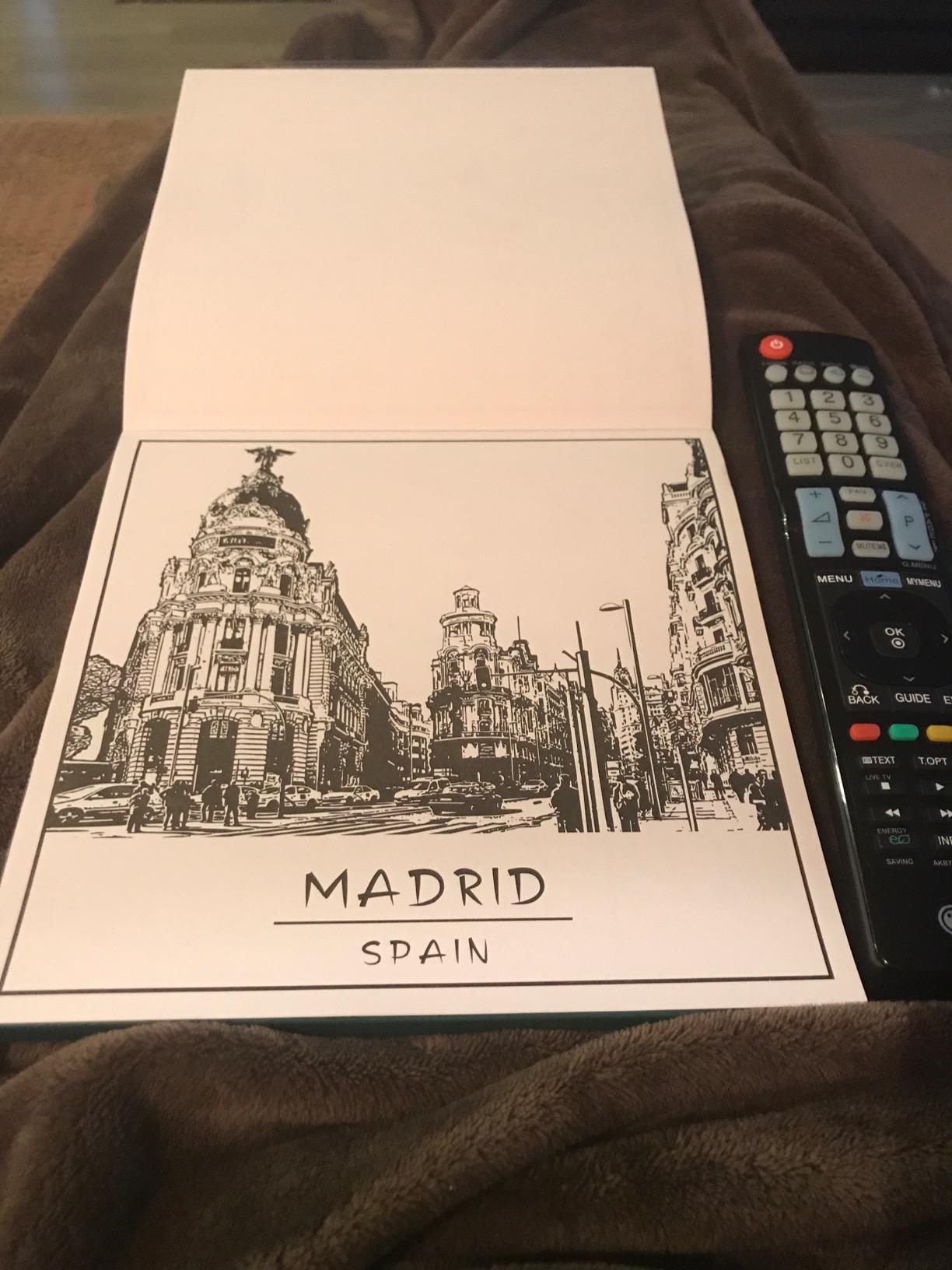 Beautiful Places Adult Coloring Book Set With 24 Colored Pencils And ...