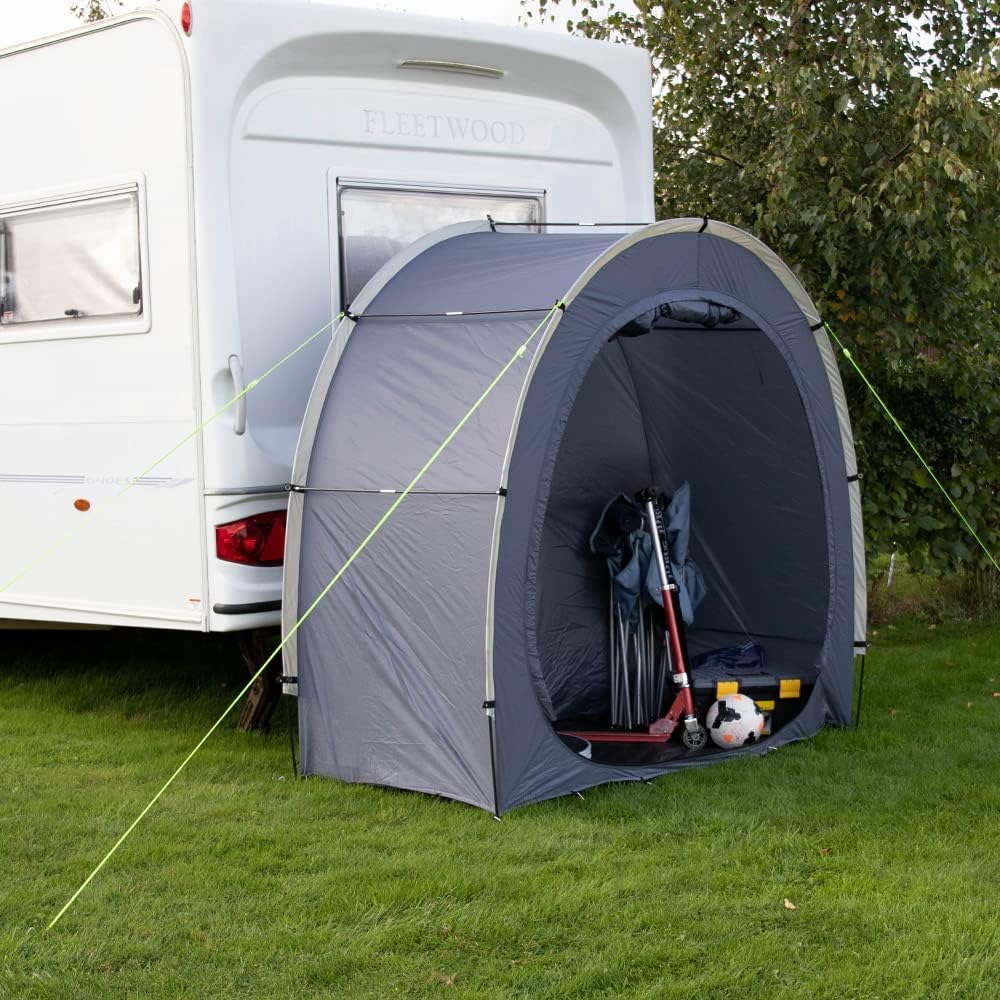 Maypole MP9518 Caravan & Motorhome Storage Tent, Grey : Amazon.co.uk ...