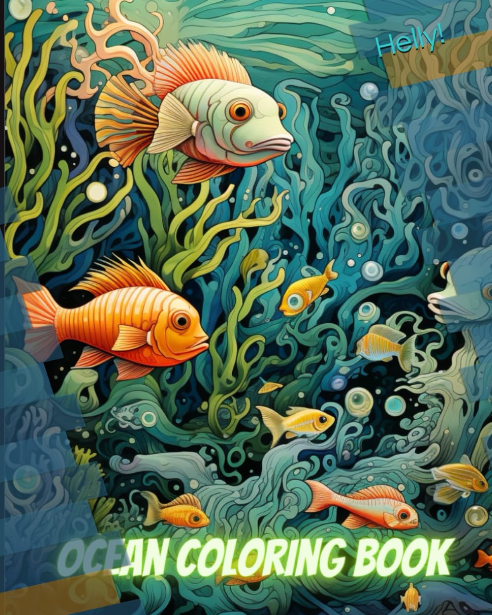 Amazon.com: Ocean Scene Coloring Book: 9798858752493: Hansen, James E ...