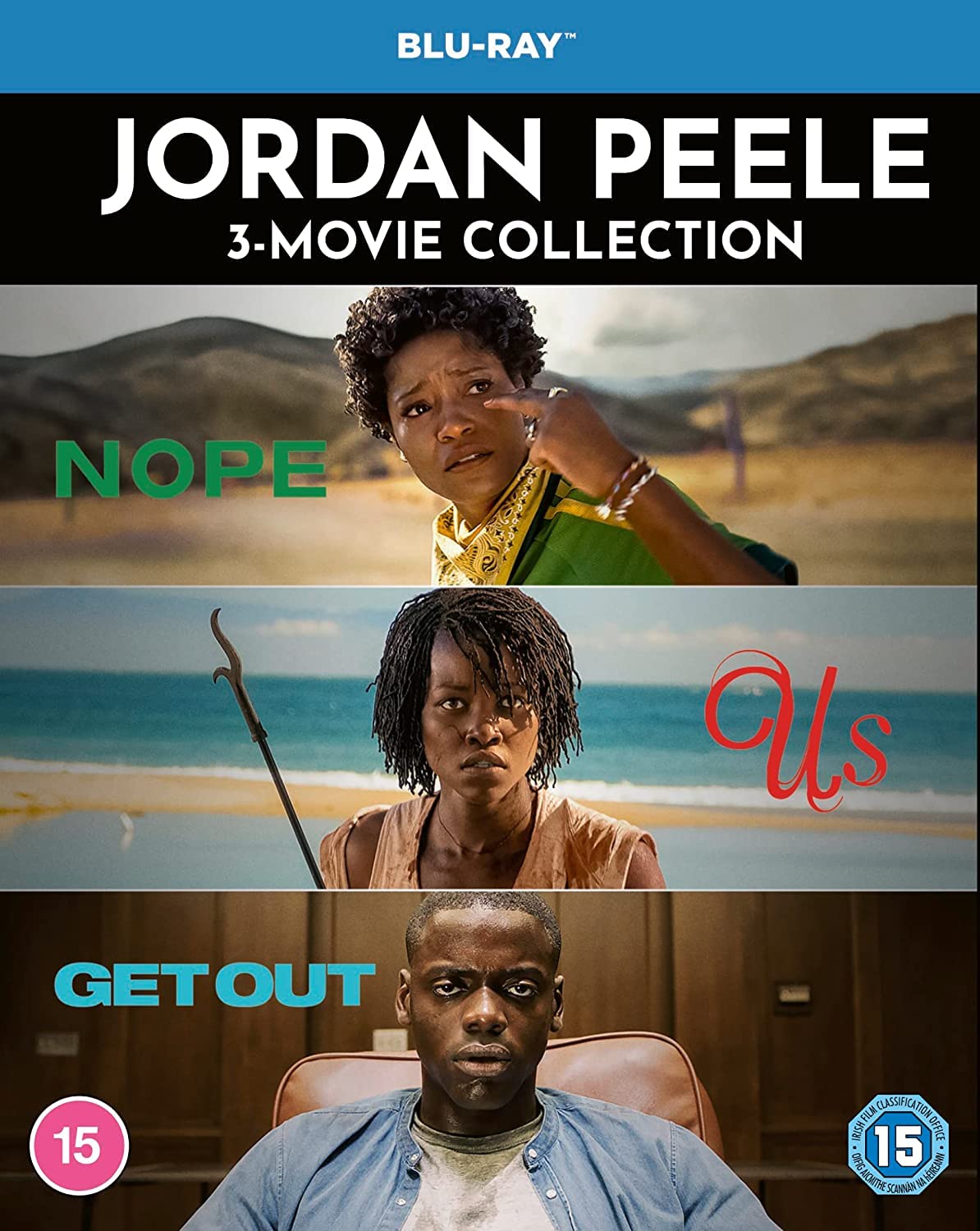 Amazon.com: Jordan Peele 3-Movie Collection (Get Out - Us - Nope) [Blu ...
