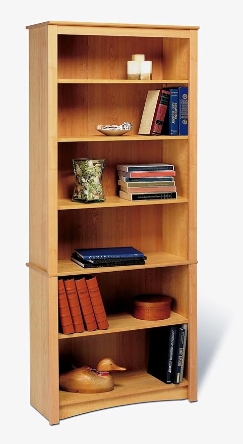 Amazon.com: Maple 6-shelf Bookcase : Home & Kitchen