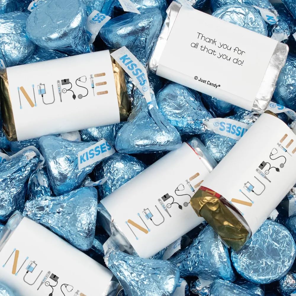 Amazon.com: 128 Pcs Nurse Appreciation Week Candy Gift Chocolate ...