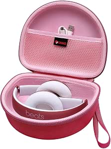 Amazon.com: XANAD Pink Headphone Carrying Case for Beats Studio Pro ...