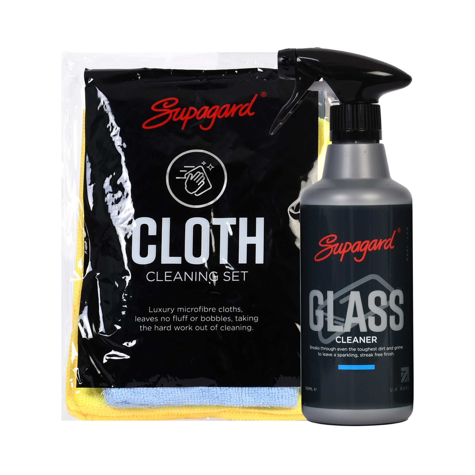 Supagard Professional Glass Cleaner/Streak-Free Highly Concentrated ...