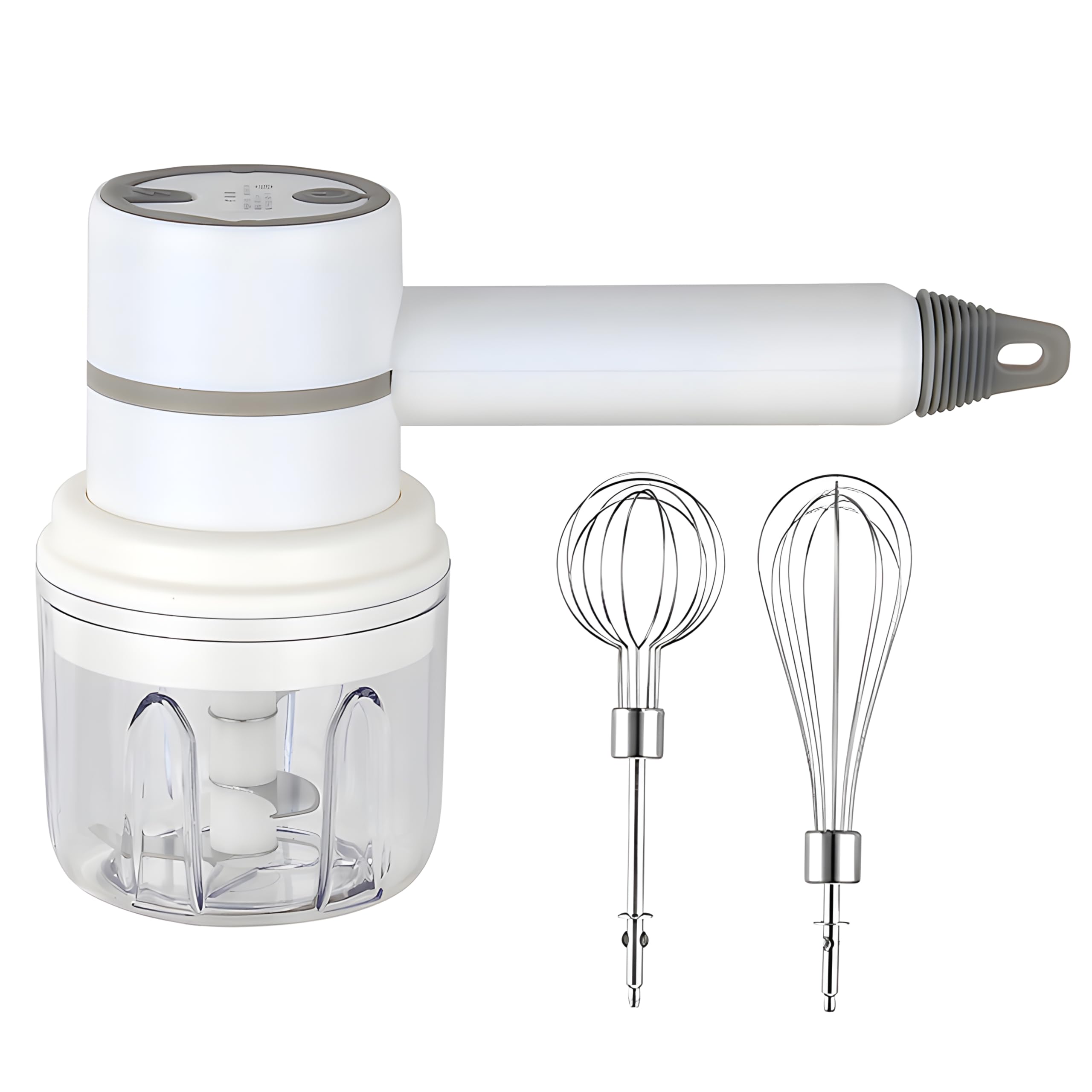 Amazon.com: 2 in 1 Multifunction Cordless Electric Food Processor ...