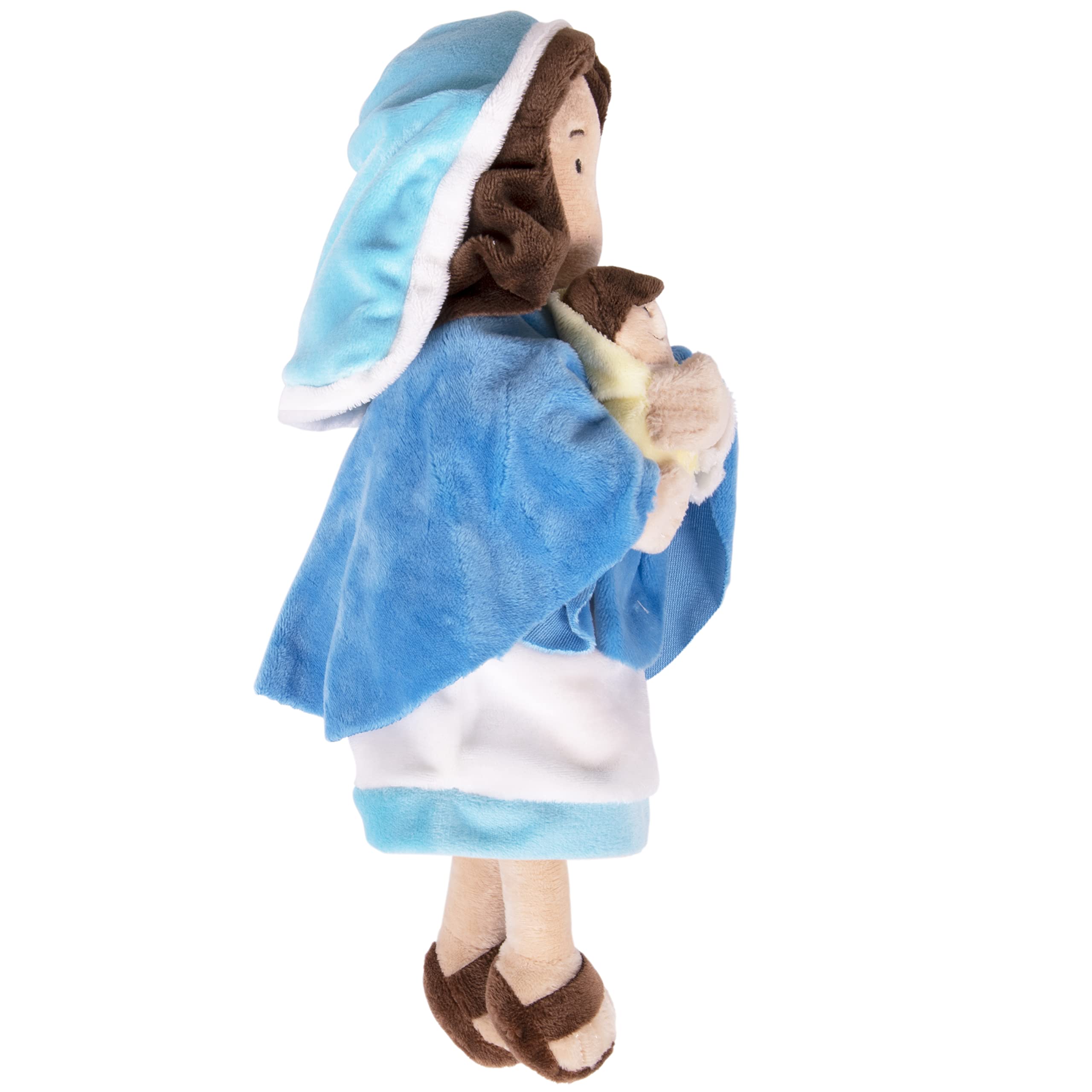 Snapklik.com : Kangaroo - Mother Mary Holding Baby Jesus Plush Stuffed ...