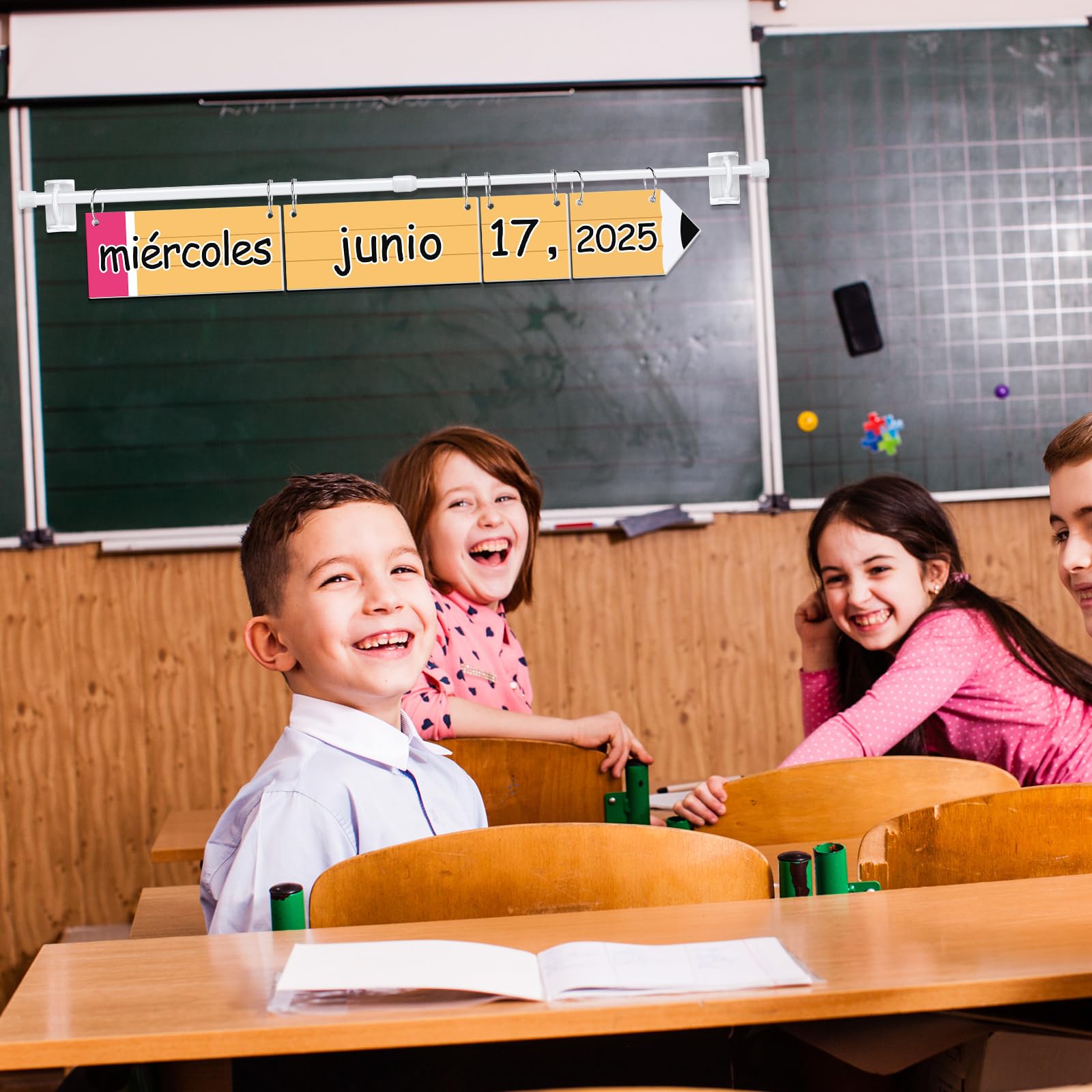 Snapklik.com : Kosiz Spanish Classroom Calendar Calendario Espanol ...