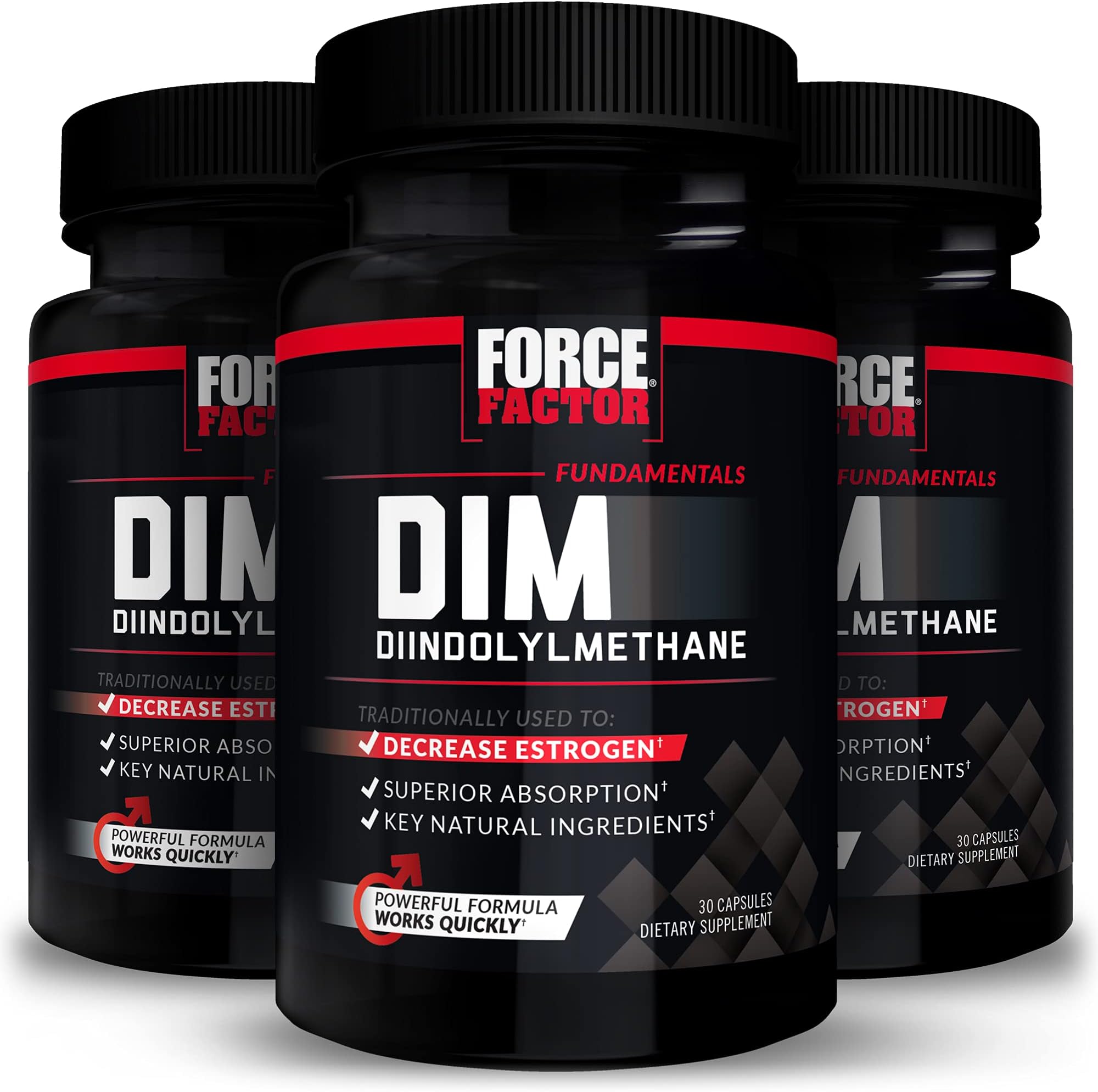 Amazon.com: Force Factor DIM Pills to Decrease Estrogen in Men ...