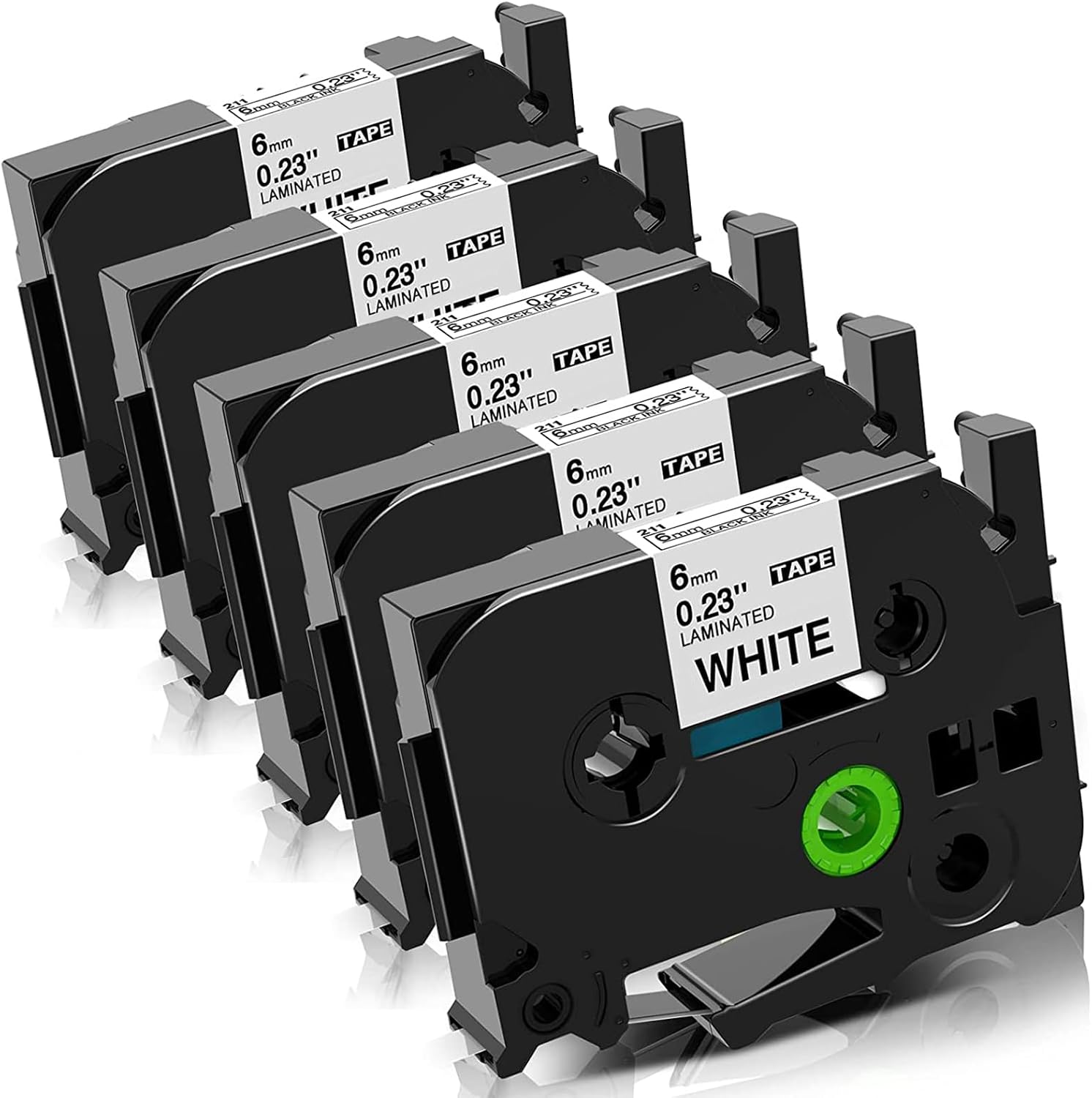 Fimax Tze-211 Compatible with Brother Label Printer Tape 6mm ...