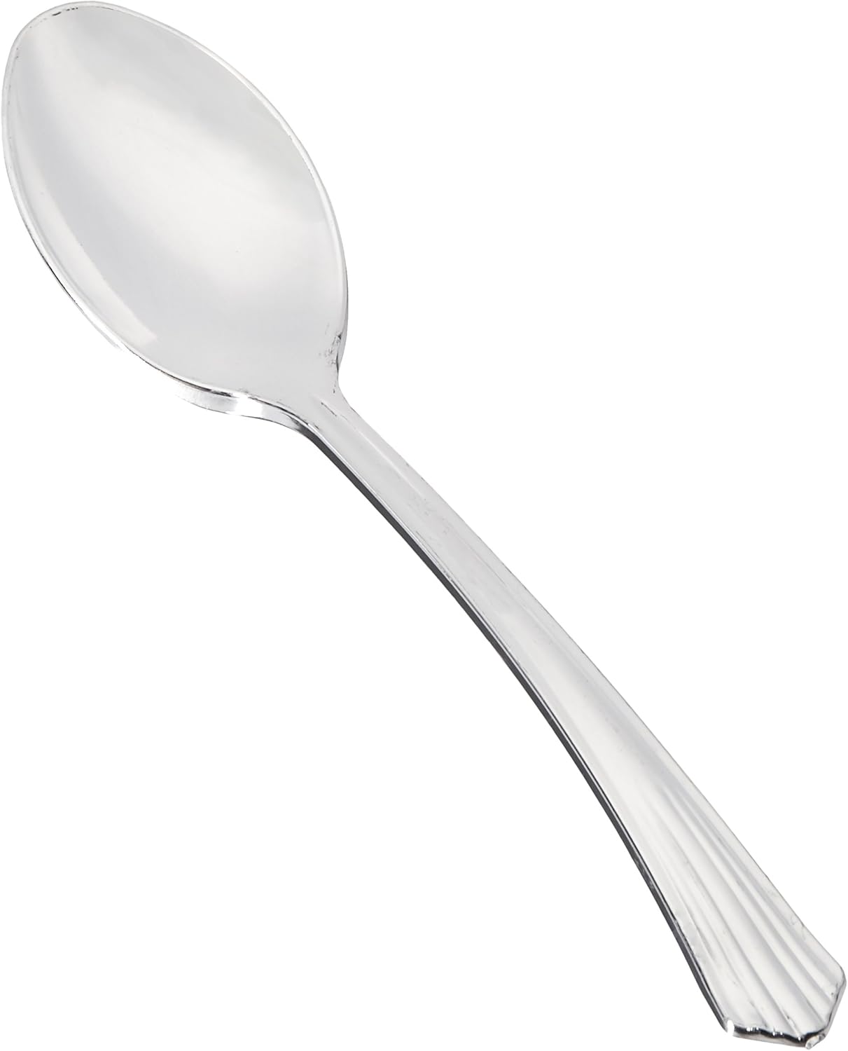 Amazon.com: Amscan Fan Handled Spoons, Full Size, silver : Health ...